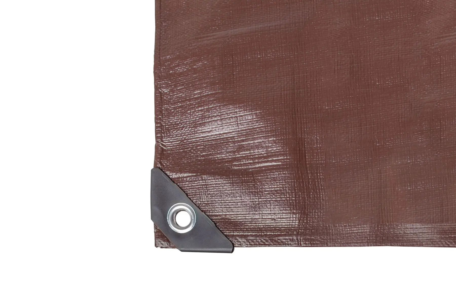plachta 3x5 m EXTRA SILNÁ nepromokavá s oky hnědá 200g/m2